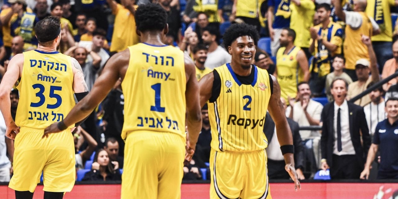 Clark and Hoard help Maccabi take 1-0 lead over Hapoel in Tel Aviv ...
